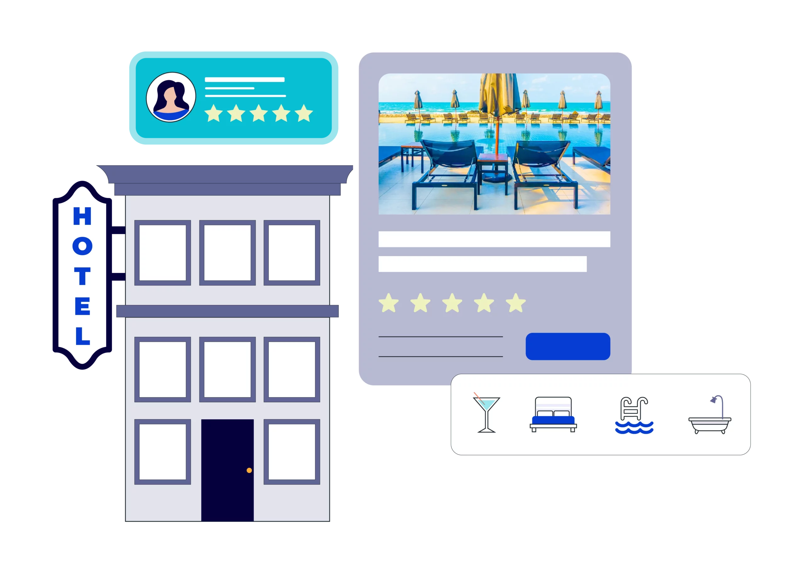 Hotel and Room Mapping - Hubwayz